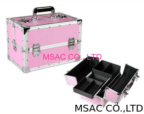 China Beauty Boxes/ABS Beauty Cases/ Hair Dressing Cases /Pink Beauty Cases/Makeup Cases supplier