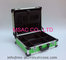 Blue Aluminum Tool Case With Dividers And Tool Panel For Carrying Tools supplier