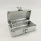 Small silver empty aluminum hard case supplier